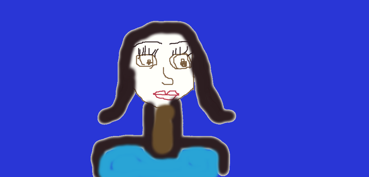 creepy woman by catluver3 on DeviantArt