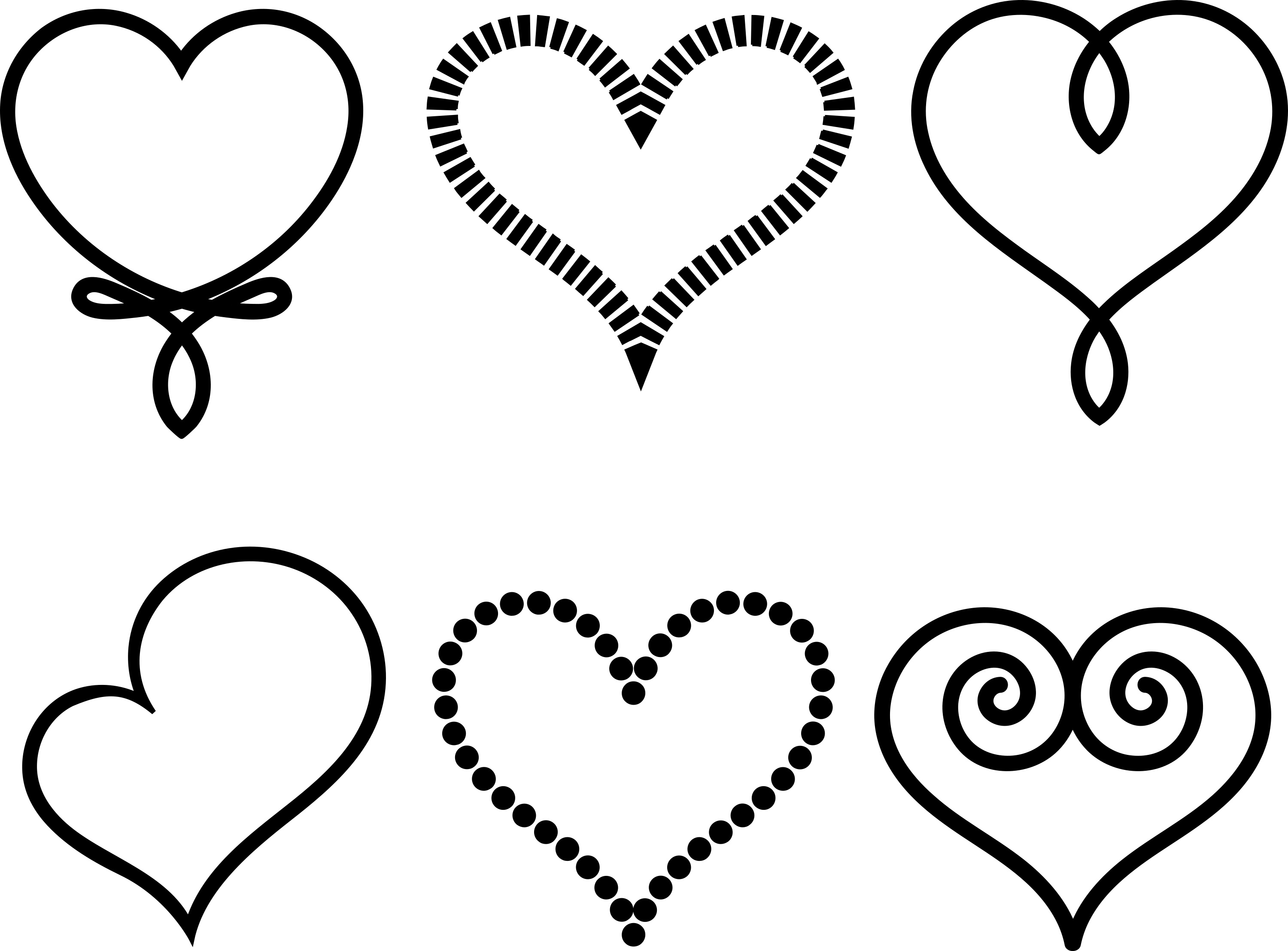 Lineart-corazones-decorativos-74 by Creaciones-Jean on DeviantArt