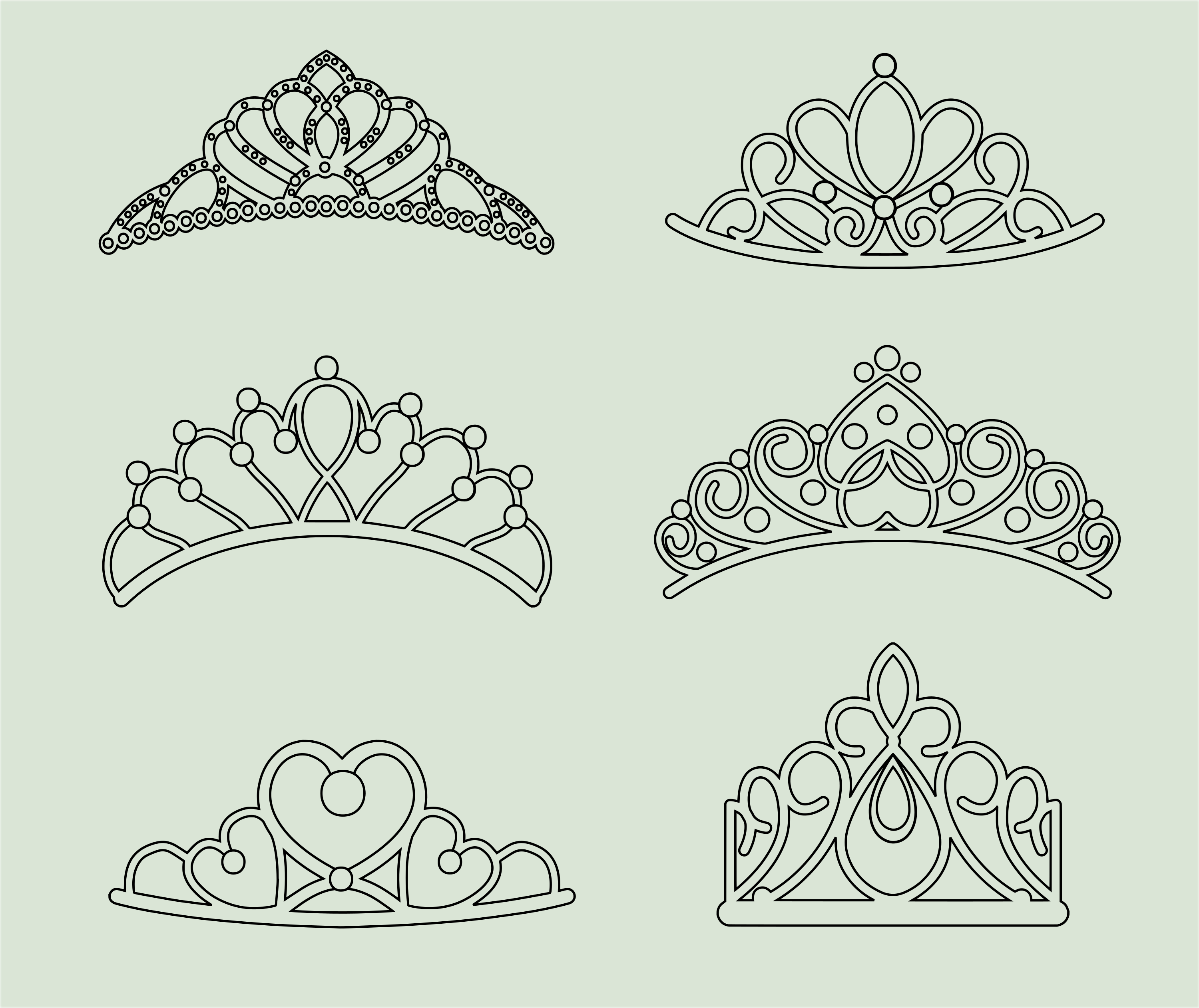 Lineart-coronas-01 by Creaciones-Jean on DeviantArt
