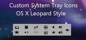 Custom OS X System tray Icons by asilaydyingdl on DeviantArt