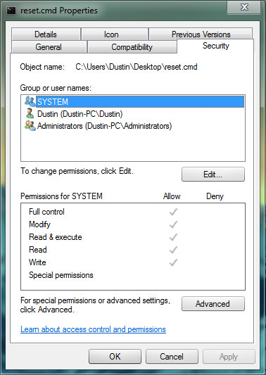 ACL repair utility for Vista,7 by asilaydyingdl on DeviantArt