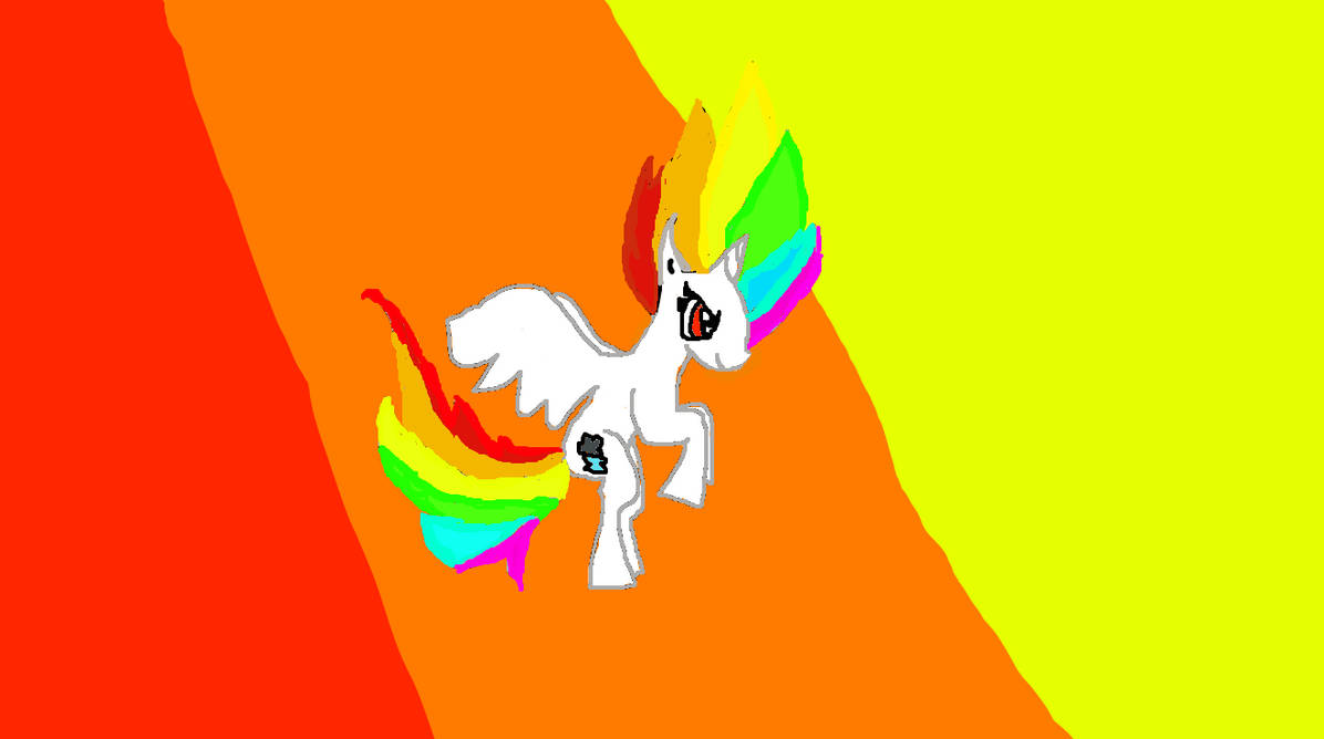 rainbow dash HYPER FORM! by RainDancer9 on DeviantArt