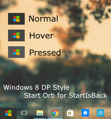 Windows 8 DP Style Start Orb For StartIsBack by Eze99 on DeviantArt