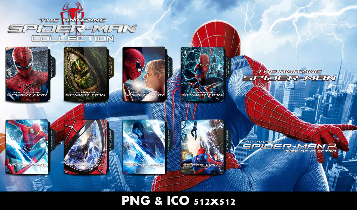 The Amazing Spider-Man Collection Folder Icon by faelpessoal on DeviantArt