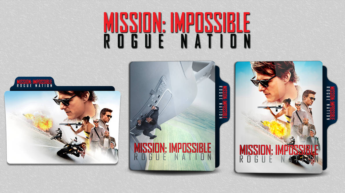 Folder Icon Mission Impossible Rogue Nation by faelpessoal on DeviantArt