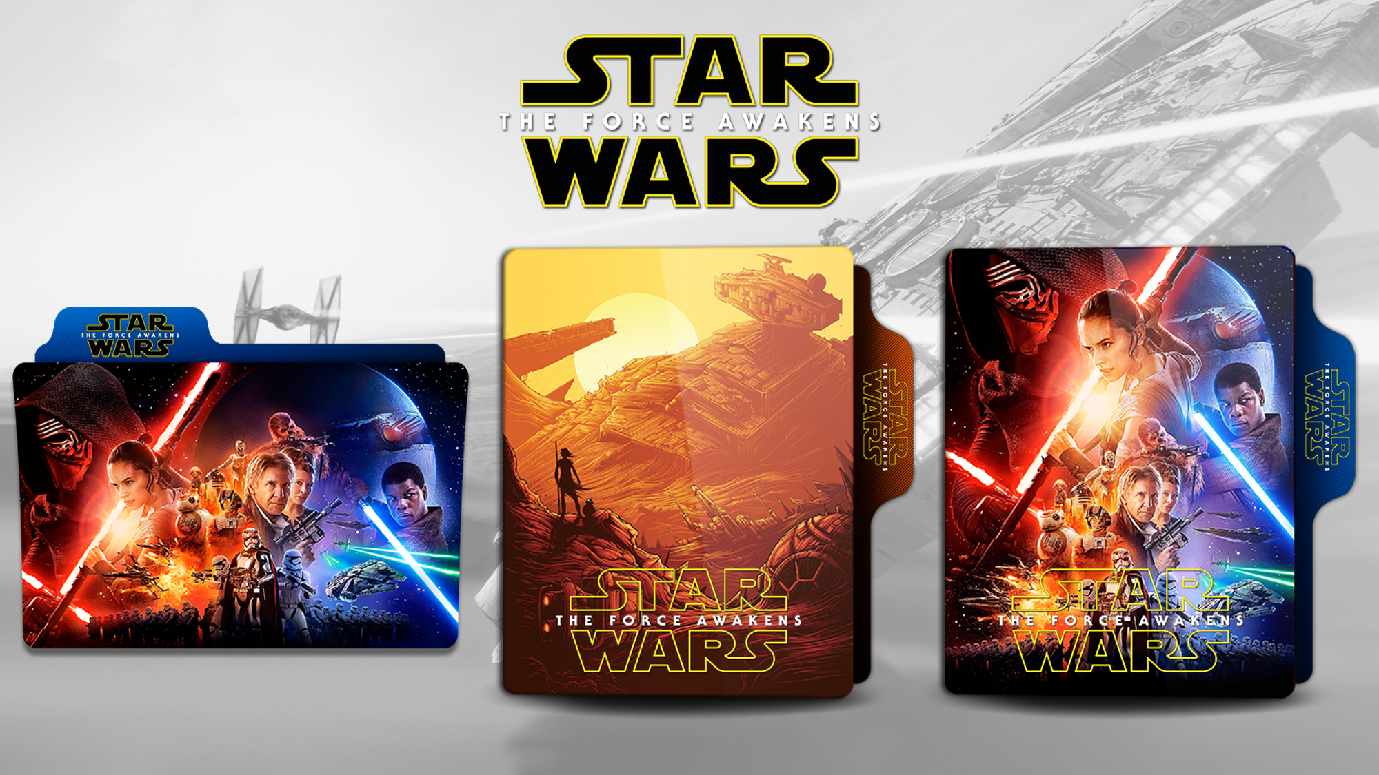 Folder Icon Star Wars The Force Awakens by faelpessoal on DeviantArt
