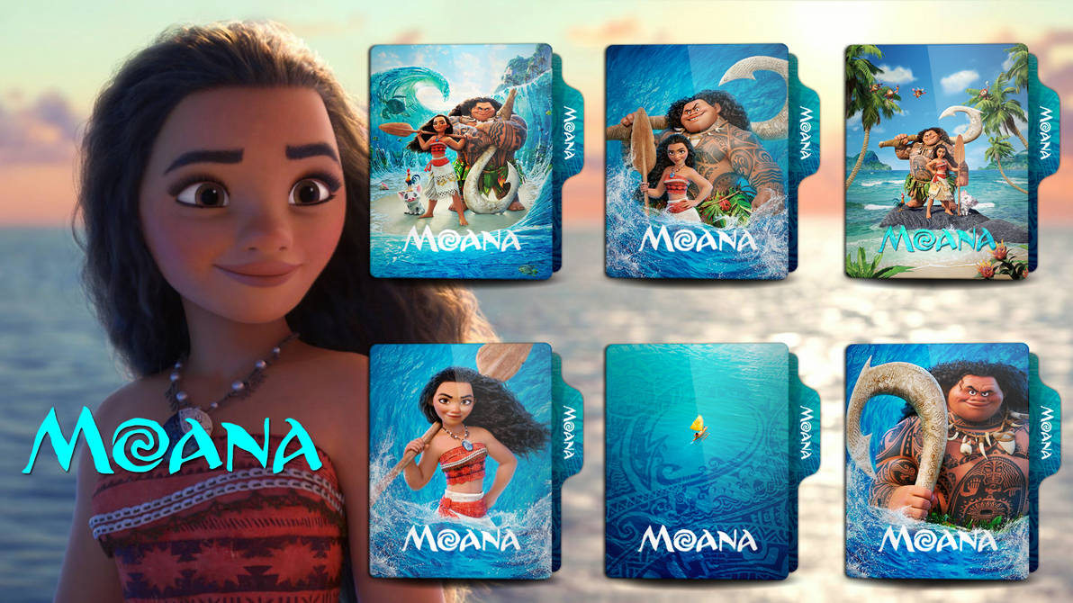 Moana Folder Icon by faelpessoal on DeviantArt