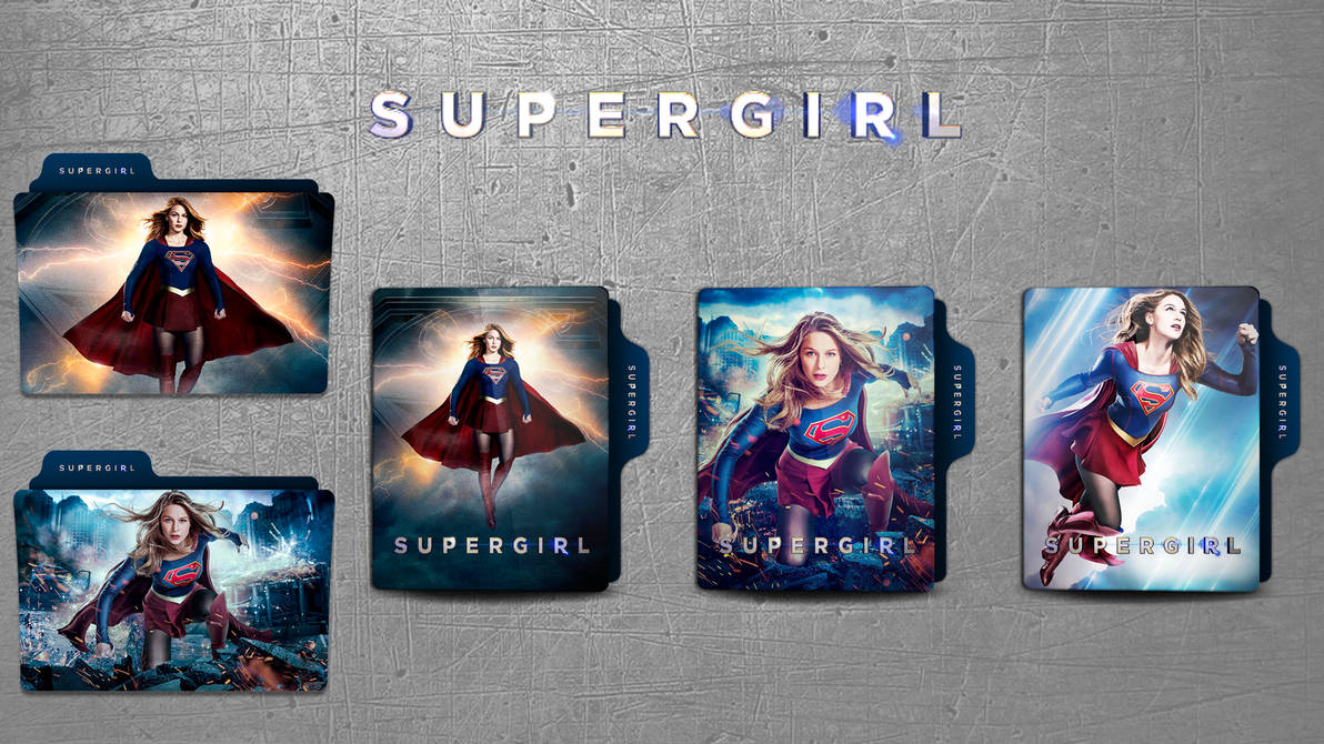 Supergirl Folder Icon by faelpessoal on DeviantArt