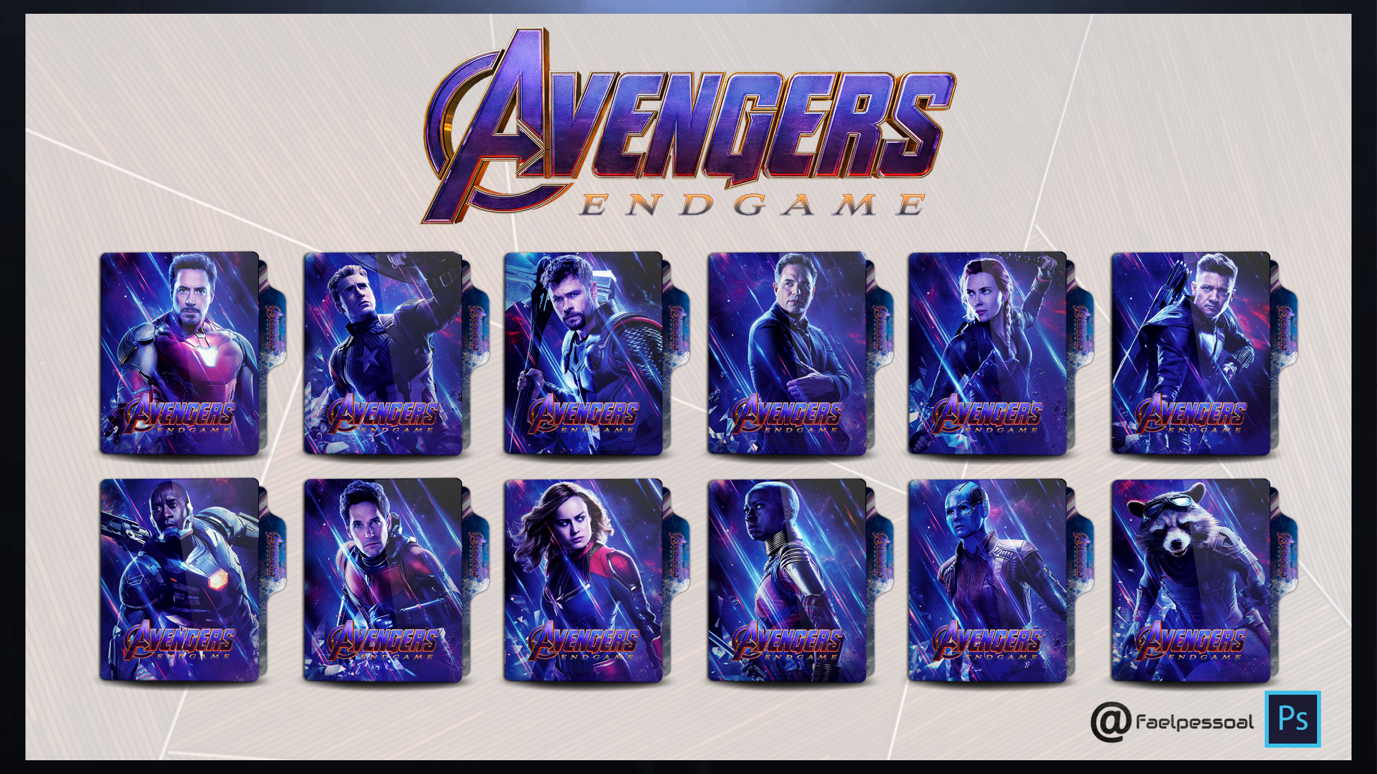 Avengers Endgame Folder Icon by faelpessoal on DeviantArt