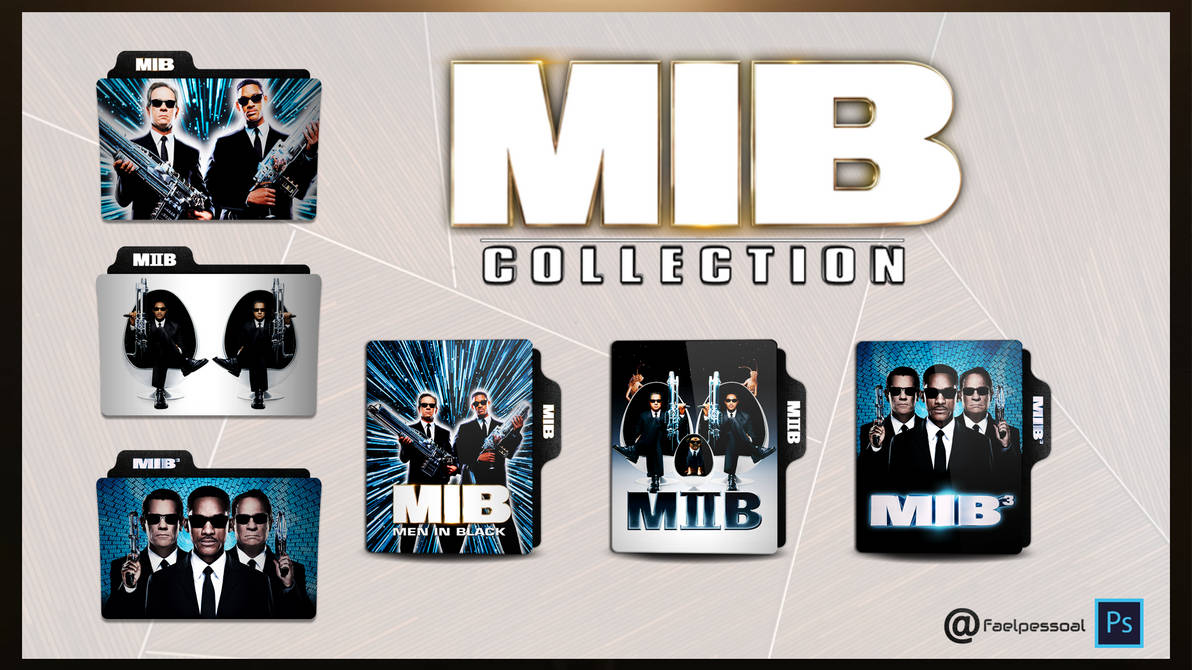 MIB - Men in Black Folder Icon by faelpessoal on DeviantArt