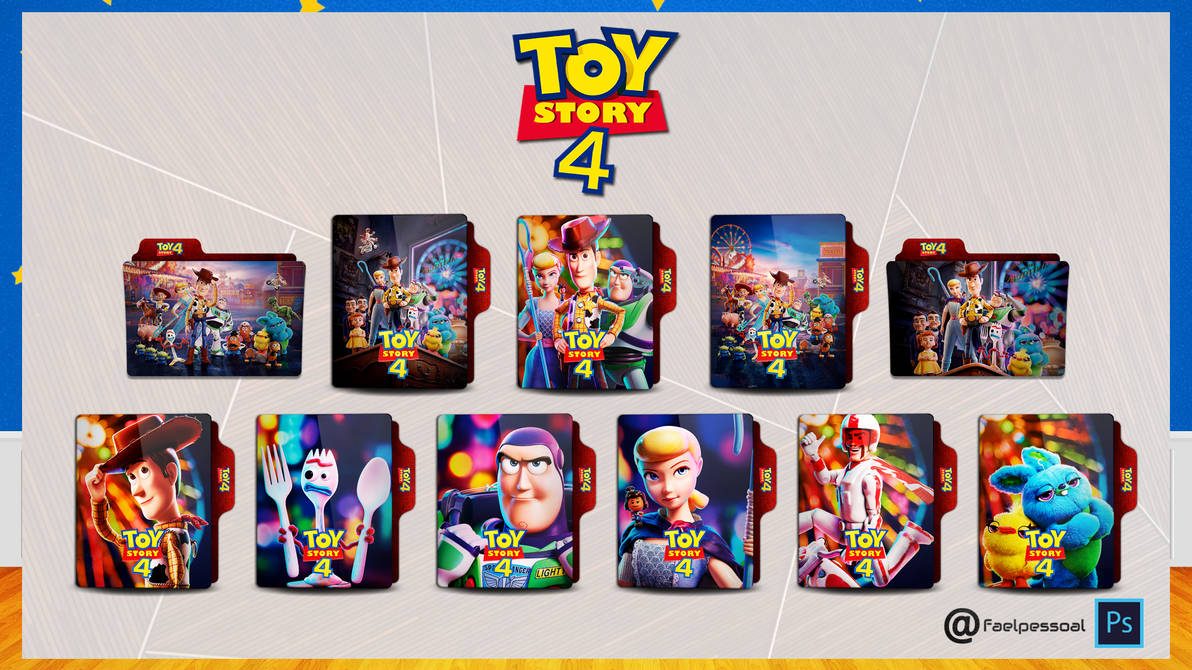 Toy Story 4 Folder Icon by faelpessoal on DeviantArt