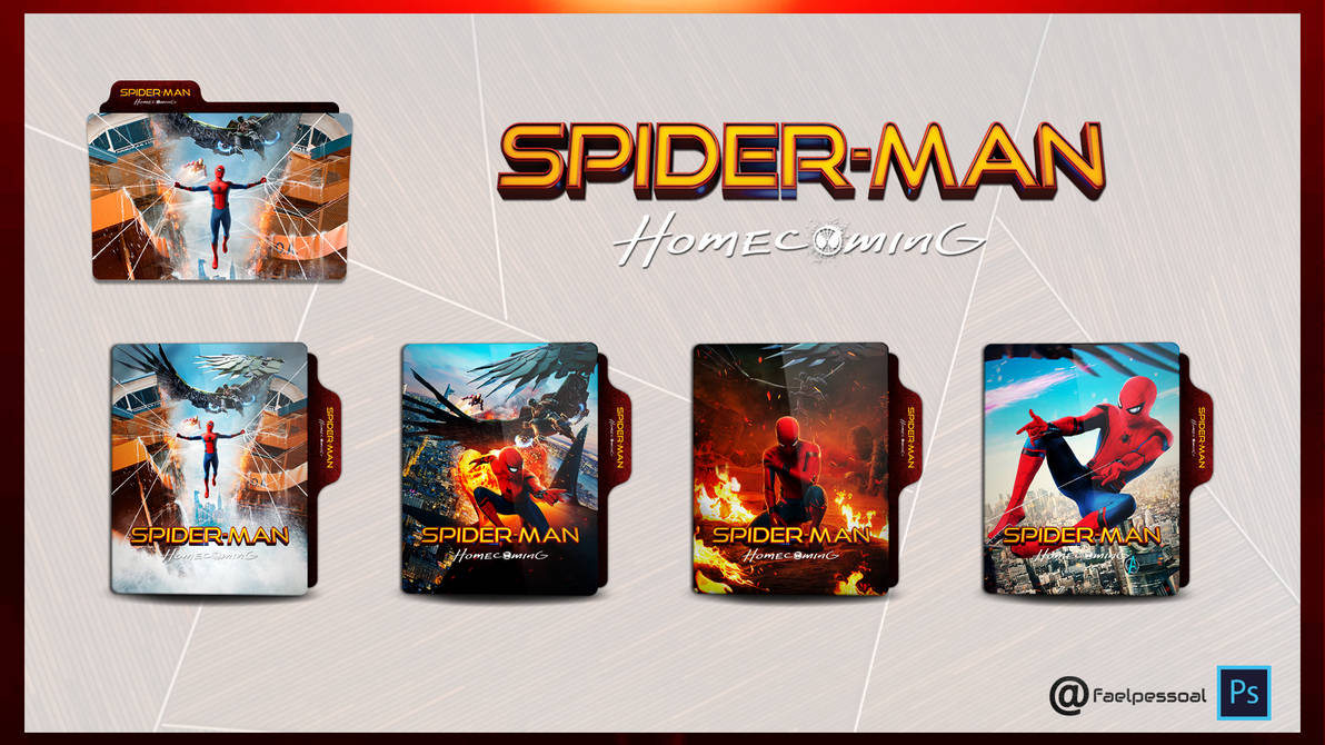 Spider-Man Homecoming Folder Icon V2 by faelpessoal on DeviantArt