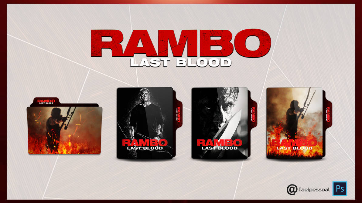 Rambo Last Blood Folder Icon by faelpessoal on DeviantArt