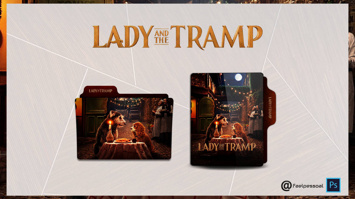 Lady and The Tramp Folder Icon by faelpessoal on DeviantArt