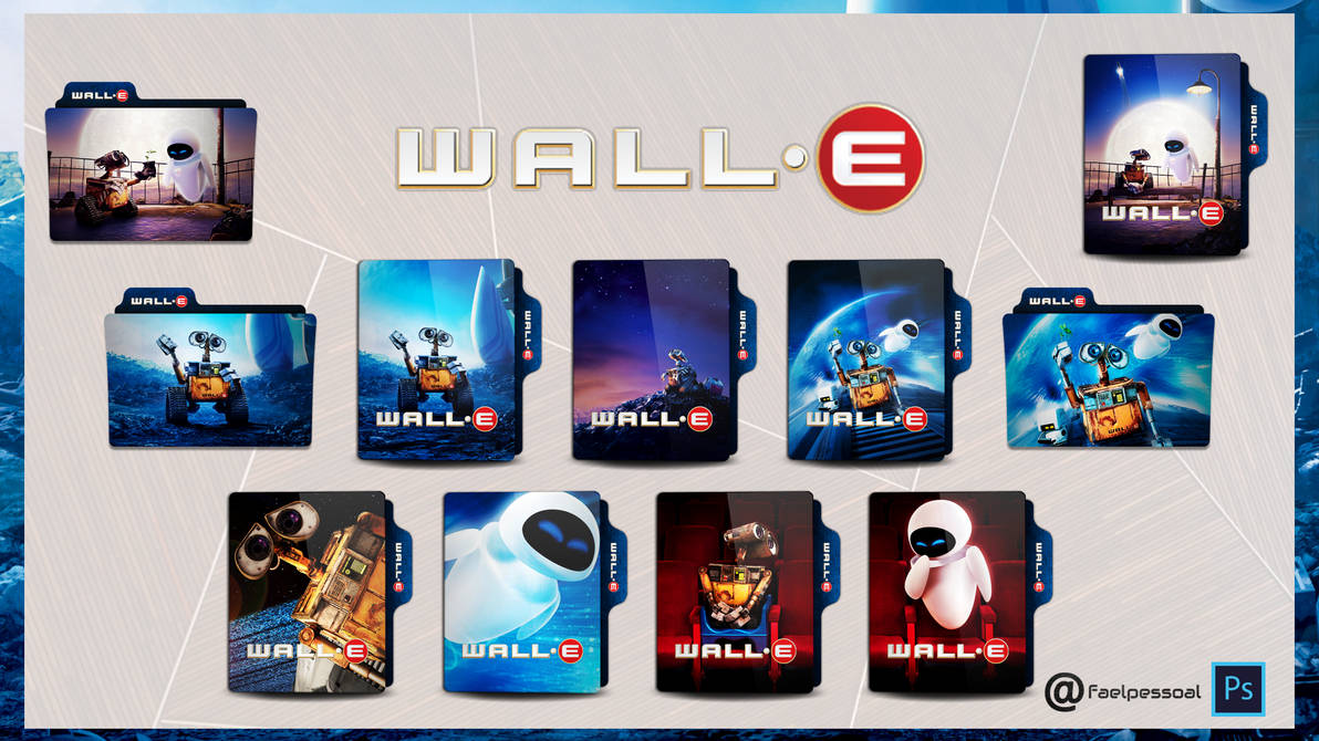 WALL-E Folder Icon by faelpessoal on DeviantArt