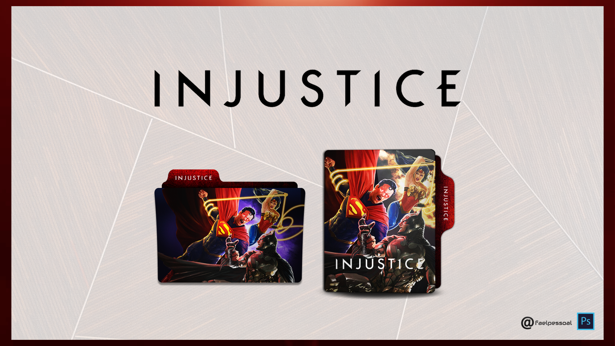 Injustice Folder Icon by faelpessoal on DeviantArt