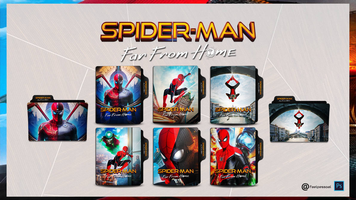 Spider-Man Far From Home Folder Icon by faelpessoal on DeviantArt