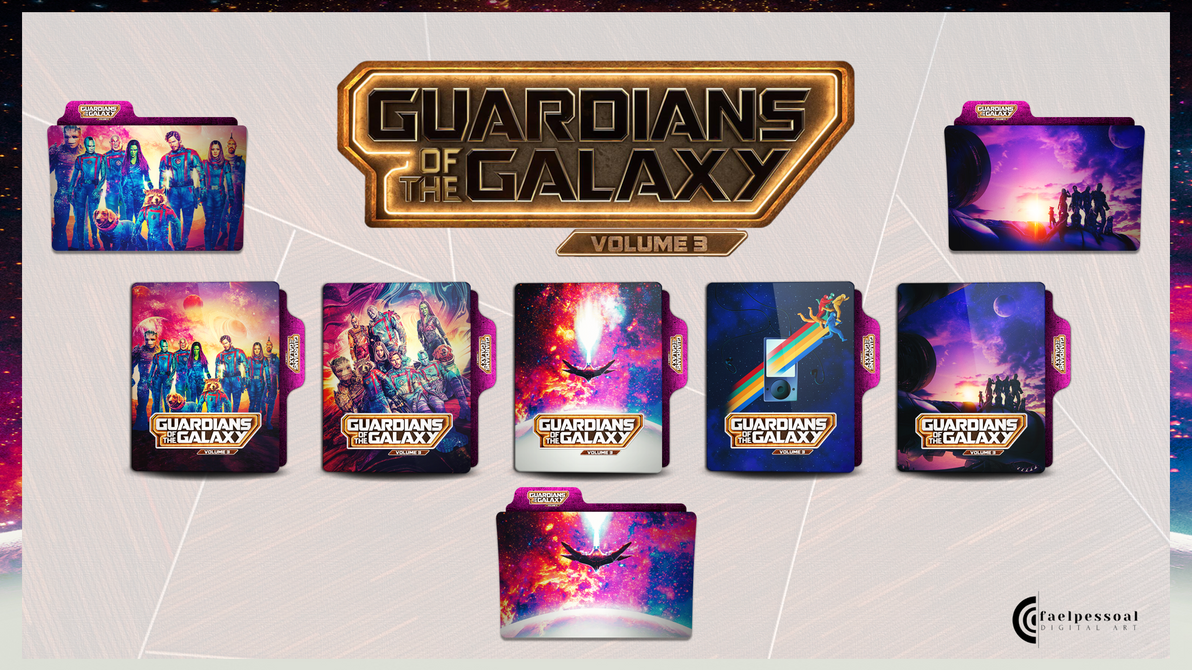 Guardians of the Galaxy Vol. 3 Folder Icon Pack1 by faelpessoal on DeviantArt