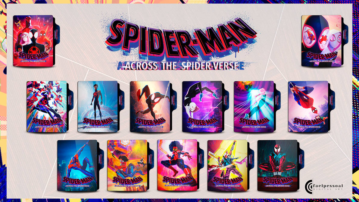Spider-Man: Across The Spider-Verse Folder Icon by faelpessoal on DeviantArt