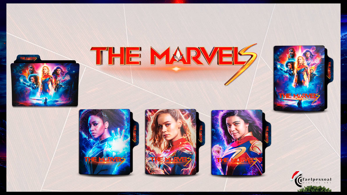 The Marvels Folder Icon by faelpessoal on DeviantArt