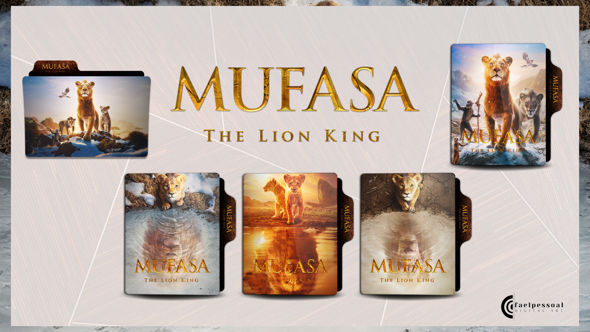 Mufasa: The Lion King Folder Icon by faelpessoal on DeviantArt