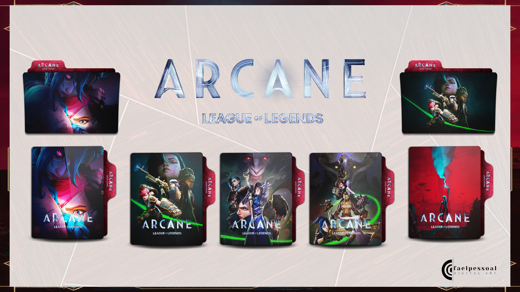 Arcane Folder Icon by faelpessoal on DeviantArt