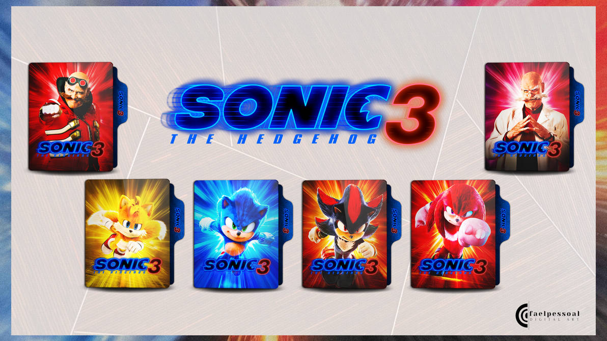 Sonic The Hedgehog 3 Folder Icon by faelpessoal on DeviantArt