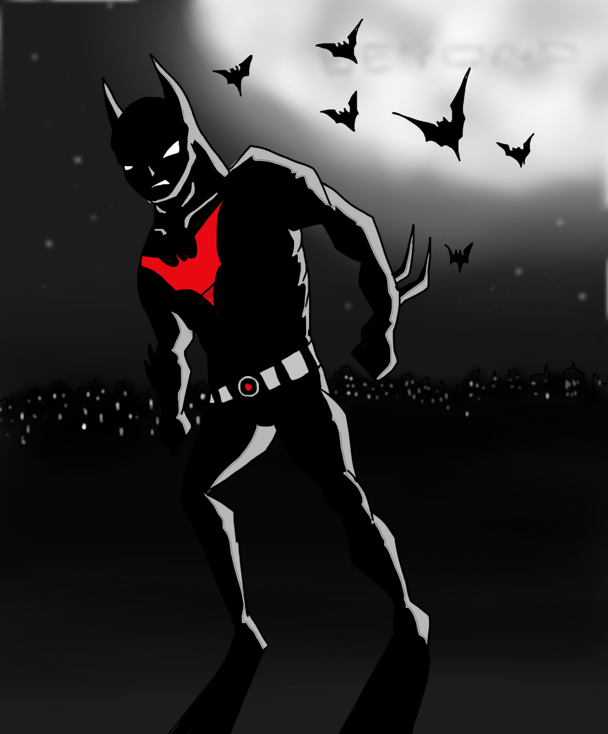 Batman Beyond cartoon by loveless-senpai on DeviantArt