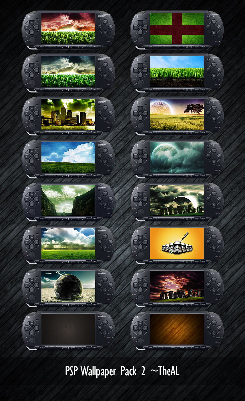 PSP Wallpaper Pack 2 by TheAL on DeviantArt