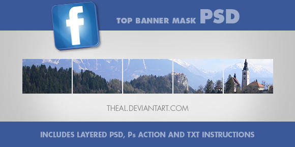 Facebook Top Banner PSD Kit by TheAL on DeviantArt