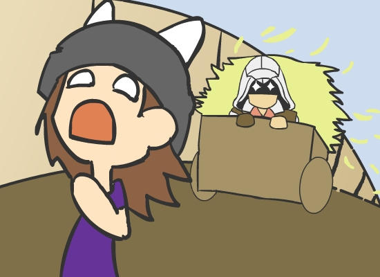 MAN EATING HAY STACKS by Morelwen on DeviantArt