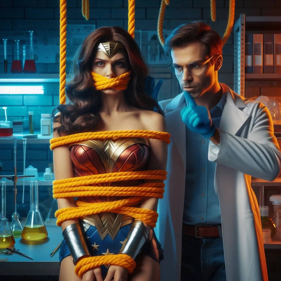 wonder woman for the betterment of science by mjmoore9 on DeviantArt