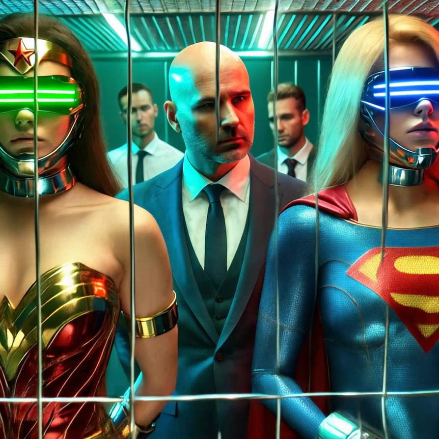 wonder woman supergirl at luthor's mercy 1 by mjmoore9 on DeviantArt