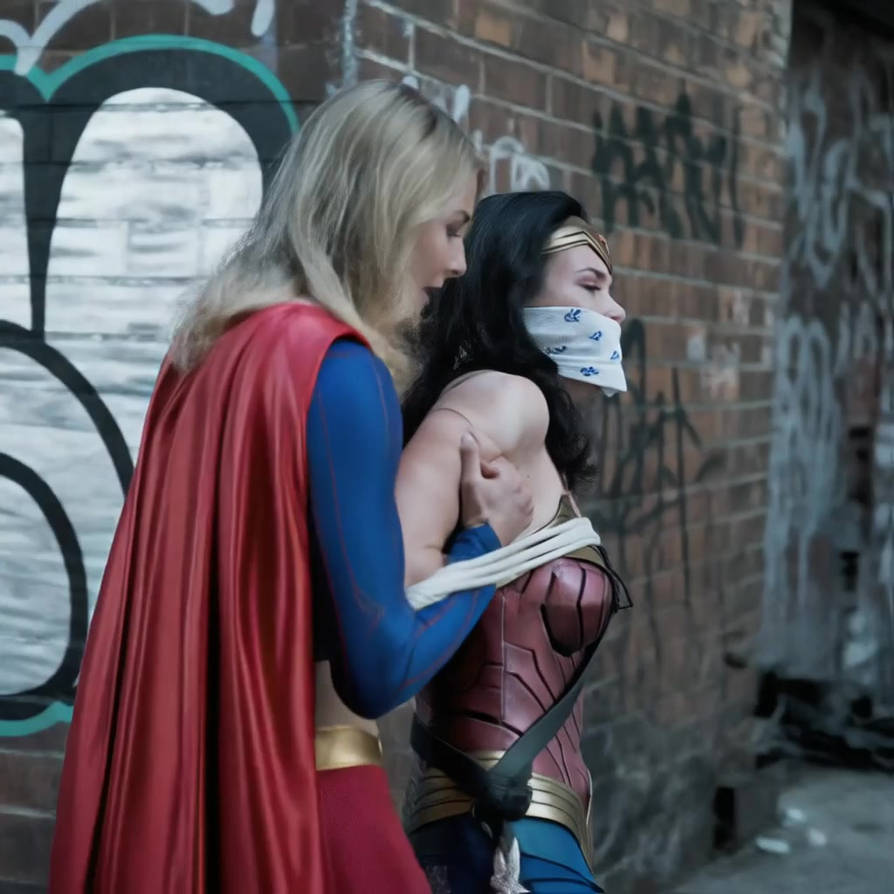 wonder woman supergirl there can only be one 18 by mjmoore9 on DeviantArt