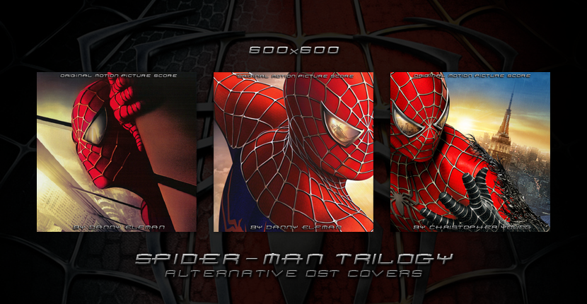 Spider-Man Trilogy - Alternative OST Covers by HelloMrBen on DeviantArt