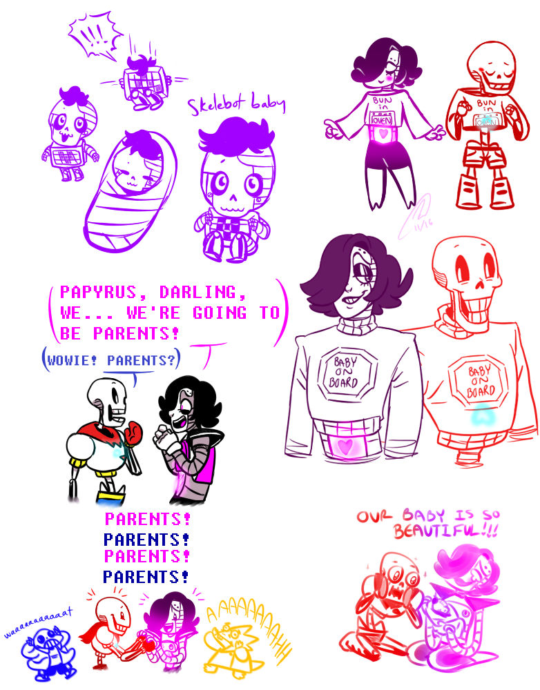 Skelebot Baby by Strabius on DeviantArt