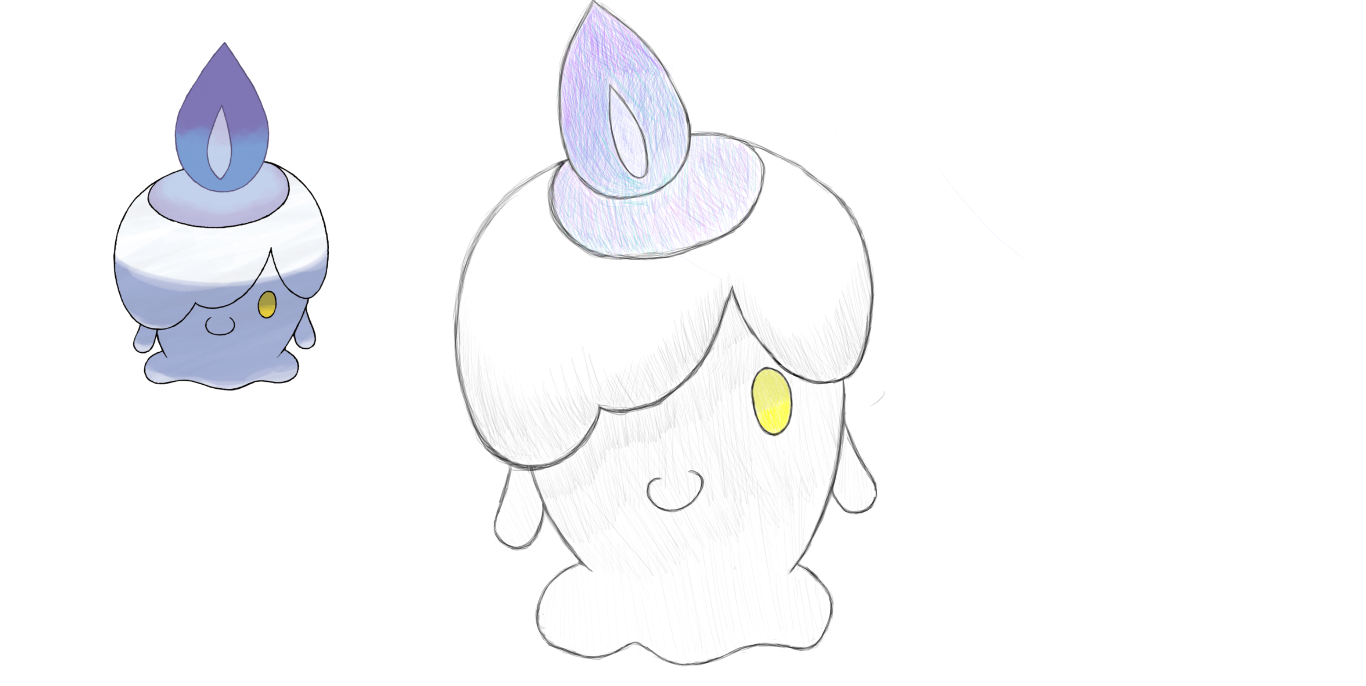 Litwick Pokemon Gen 5 Fan Art Ftw8 by typhoonknight95 on DeviantArt