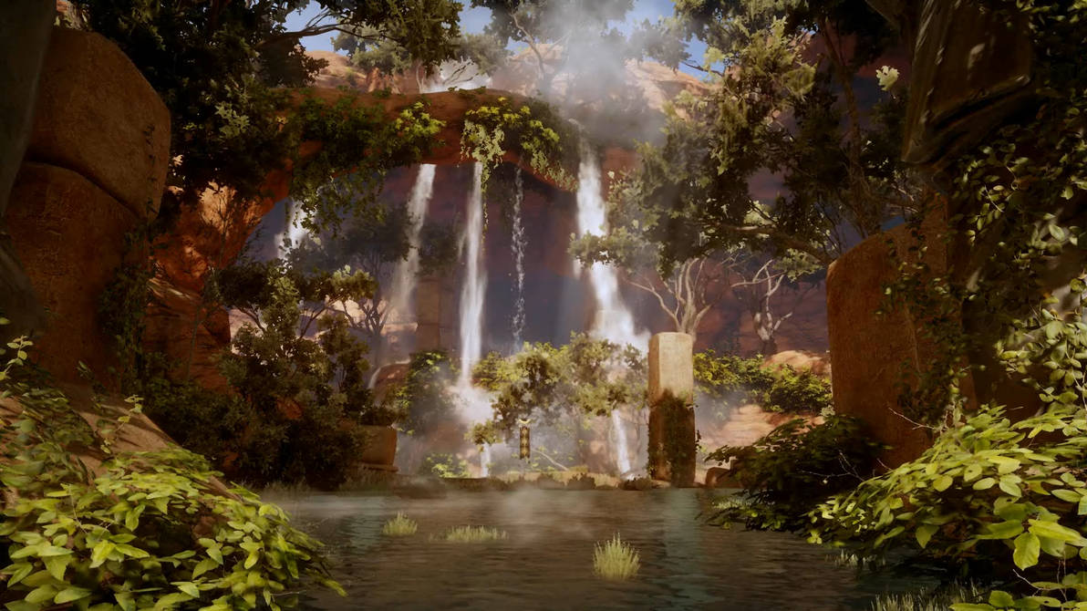 DA: Inquisition Forbidden Oasis Dreamscene by droot1986 on DeviantArt