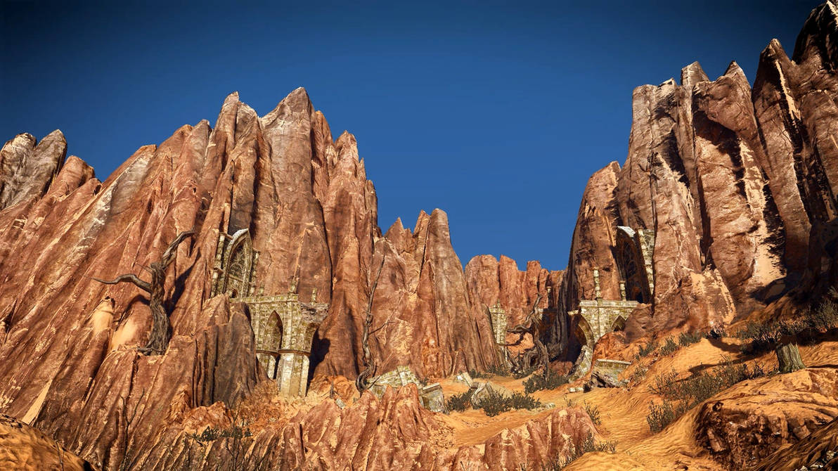Witcher 3 Ddiddiwedht Desert 4 Dreamscene by droot1986 on DeviantArt