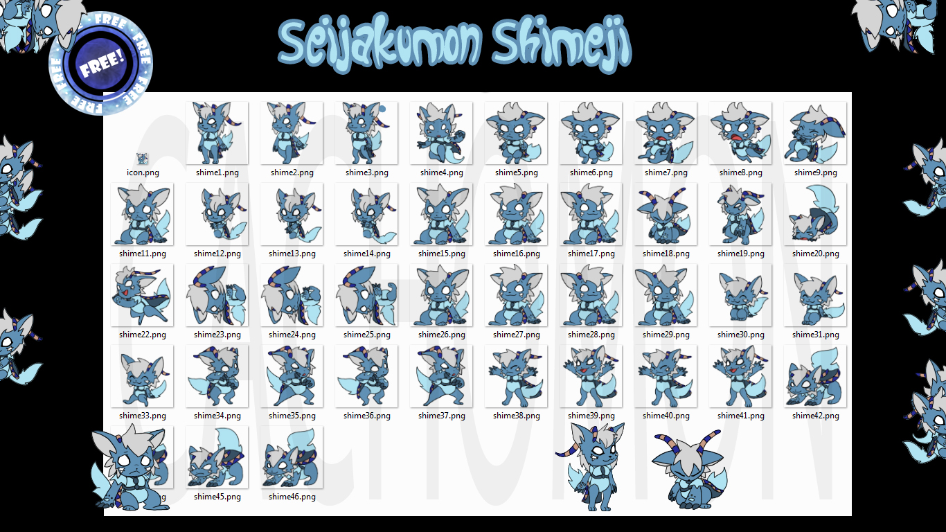 Seijakumon Shimeji +FREE+ by Cachomon on DeviantArt