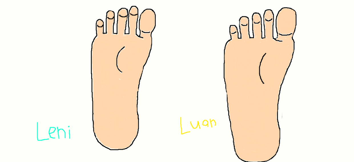 Loud Kids' Feet from Smallest to Biggest Part 3 by SamDrawsStuff123 on ...