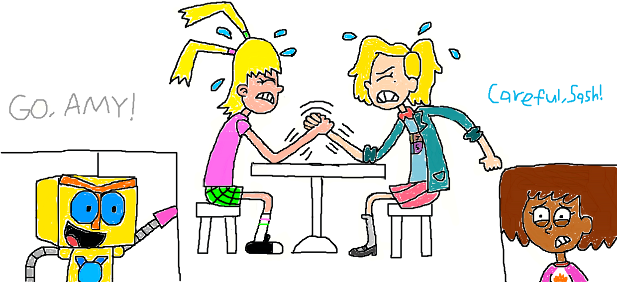A Friendly Competition by SamDrawsStuff123 on DeviantArt
