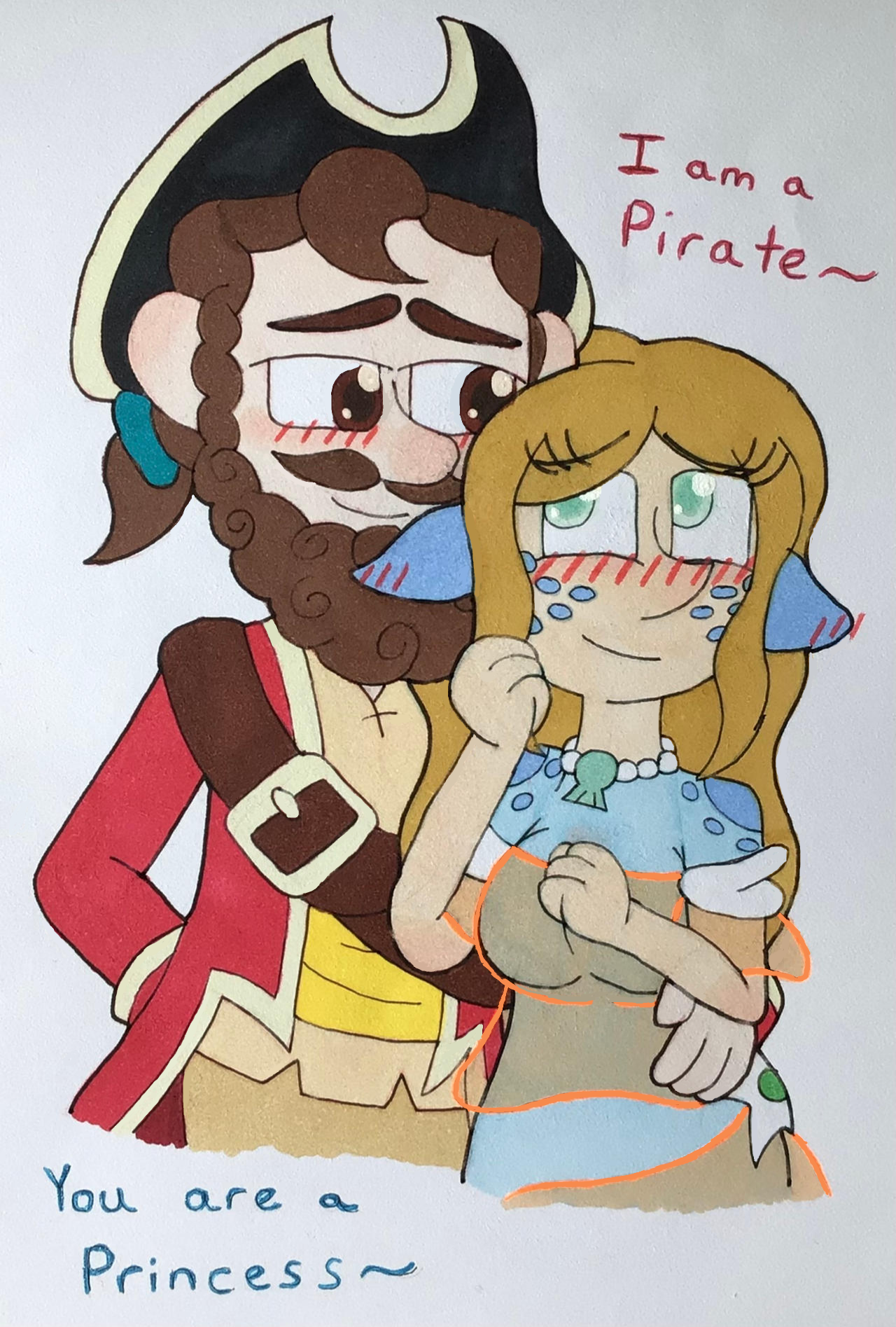 The Mermaid Captain by puresthope125 on DeviantArt