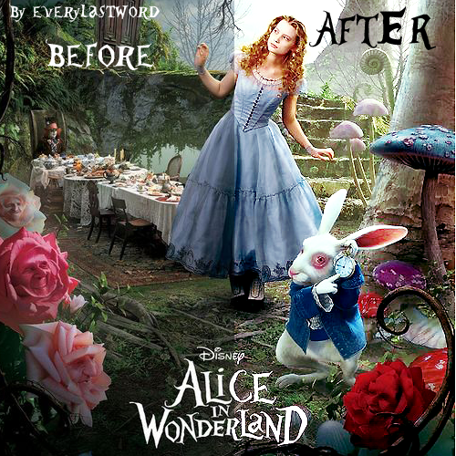 Alice in wonderland Action by everylastword on DeviantArt