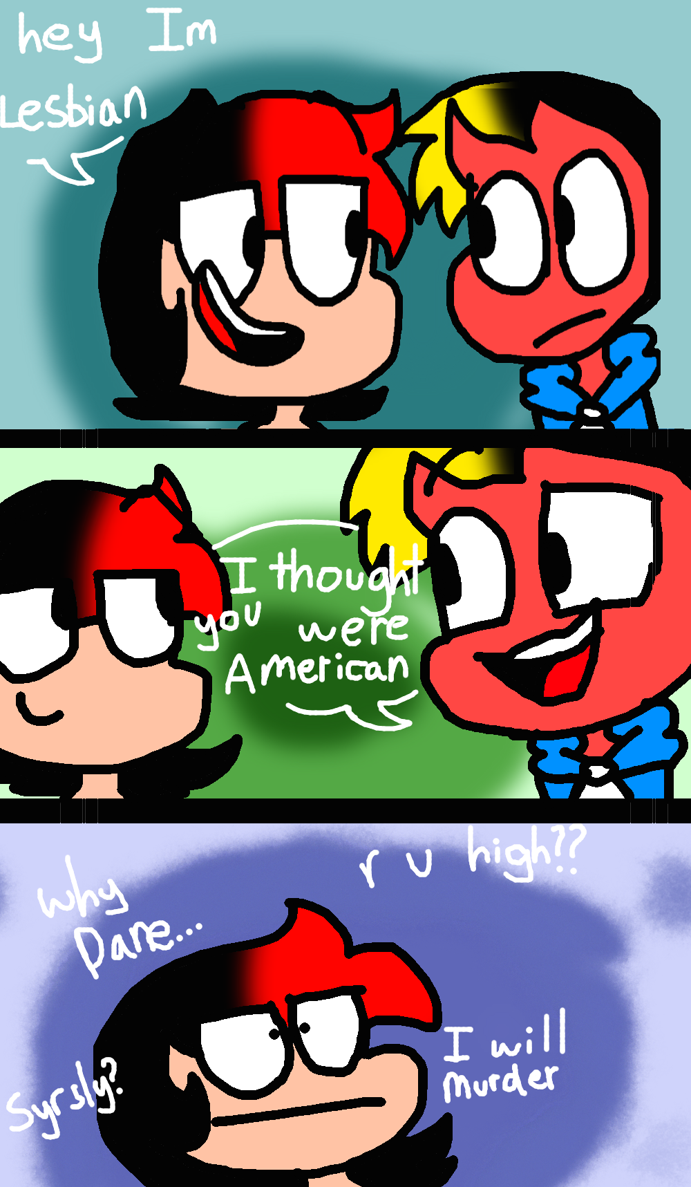 cringy ass comic i made by Lylaj27 on DeviantArt