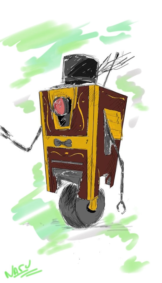 Claptrap by VesperiaNaru on DeviantArt