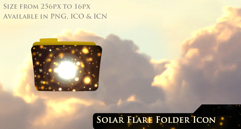 Solar Flare Folder Icon by 878952 on DeviantArt