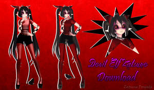 [MMD] TDA Spooky Swag Teto by Zatsune-Dorgada on DeviantArt