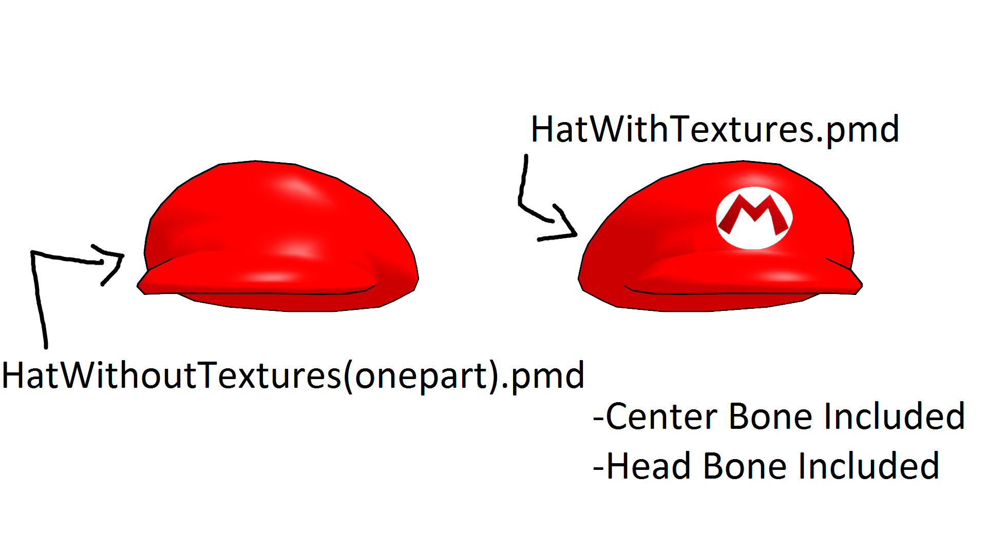 MMD DOWNLOAD - Mario Hat by Kit-Kath-9 on DeviantArt