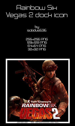 Rainbow Six Vegas 2 Dock Icon by solidus636 on DeviantArt